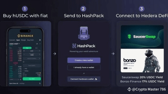 Hedera DeFi Breakthrough: $USDC Launch on Binance Fuels New High-Yield Opportunities | Crypto ...