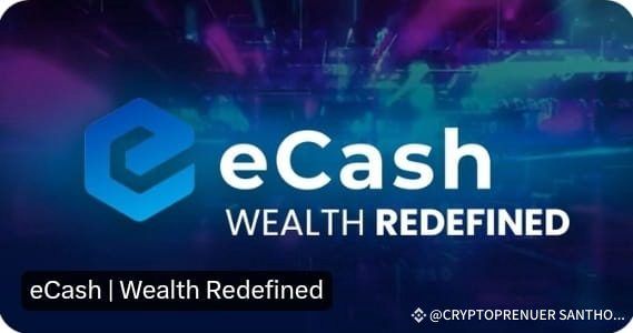 #BTC #BTC #altcoins eCASH upgrade would change in price ? | CRYPTOPRENUER SANTHOSH on Binance Square