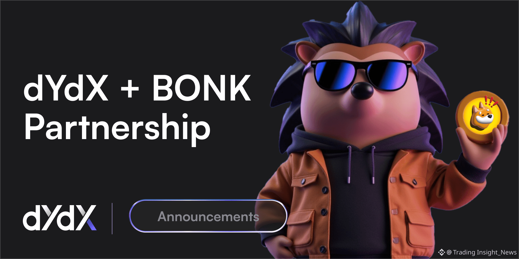 $BONK DYDX s'associe avec BONK, lance un portail de trading | Trading ...