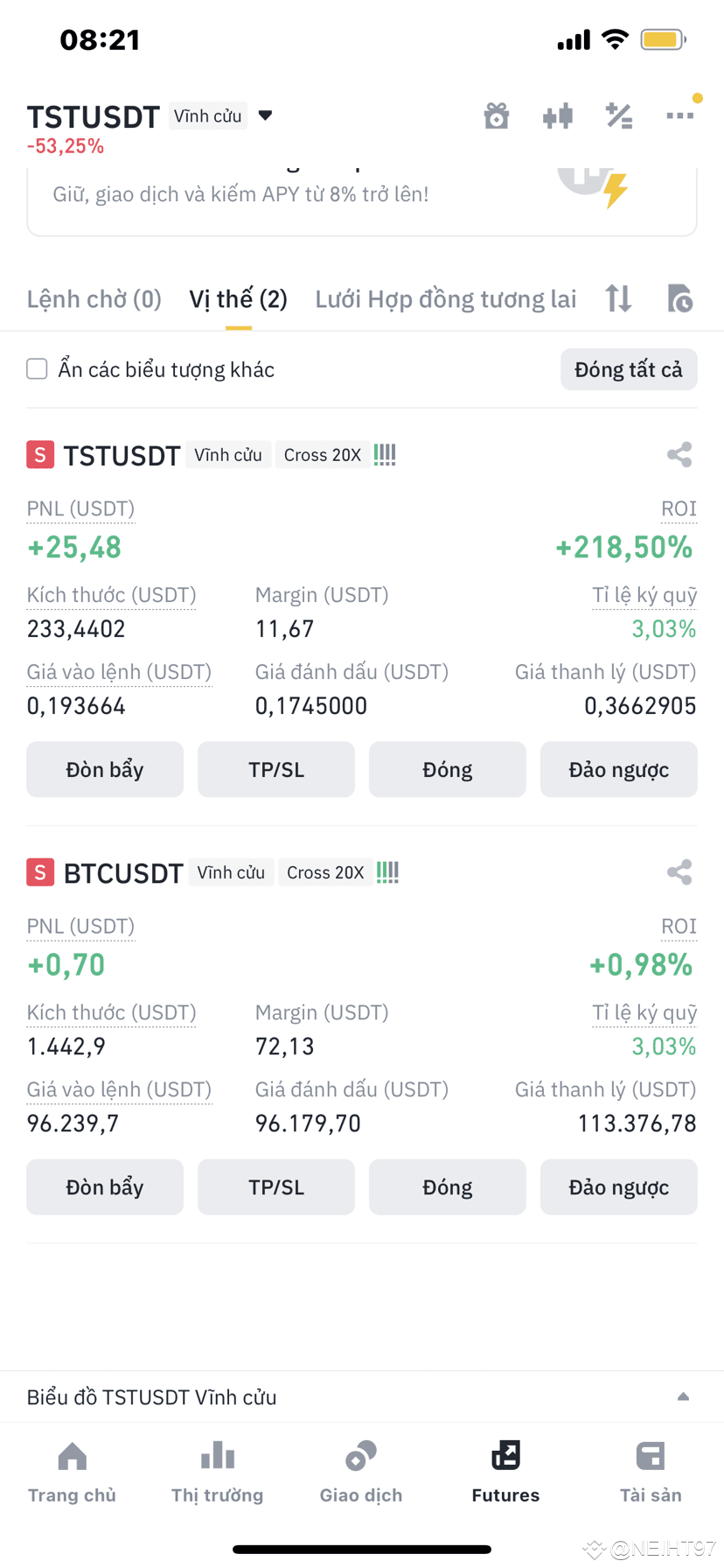 This season TST is for unloading the coins @@ #TSTUSDT #BTCU | NEIHT97 ...