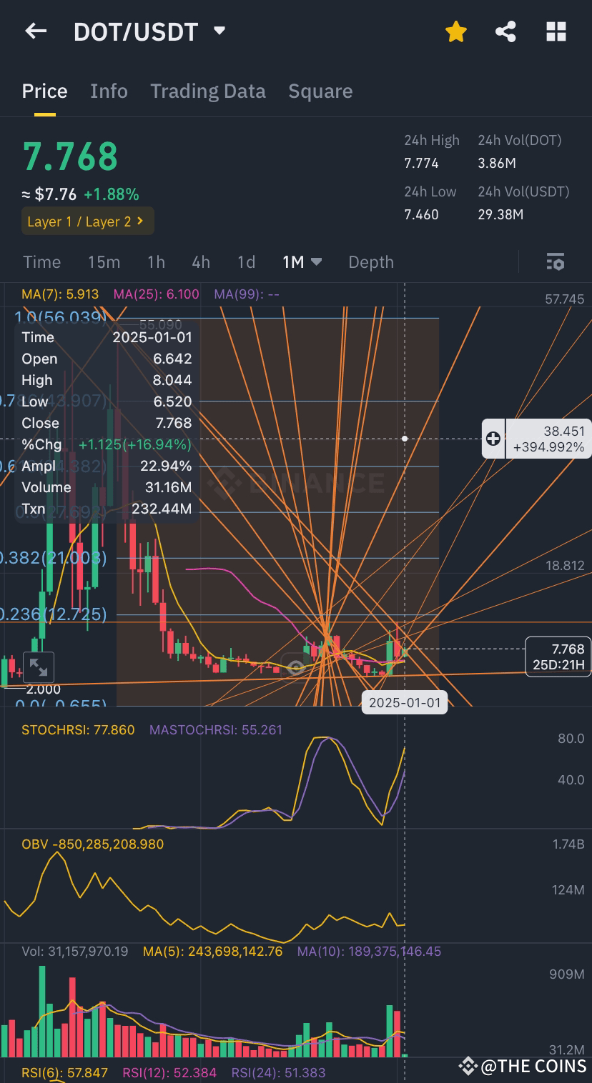 📍DOT📍 I still do believe dot is on the process of growin | THE COINS on ...