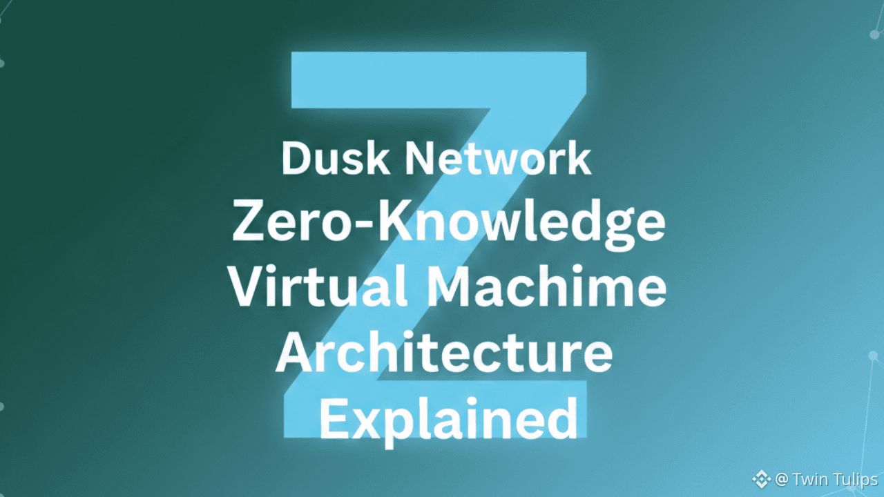 Dusk Network Zero-Knowledge Virtual Machine Architecture Explained ...