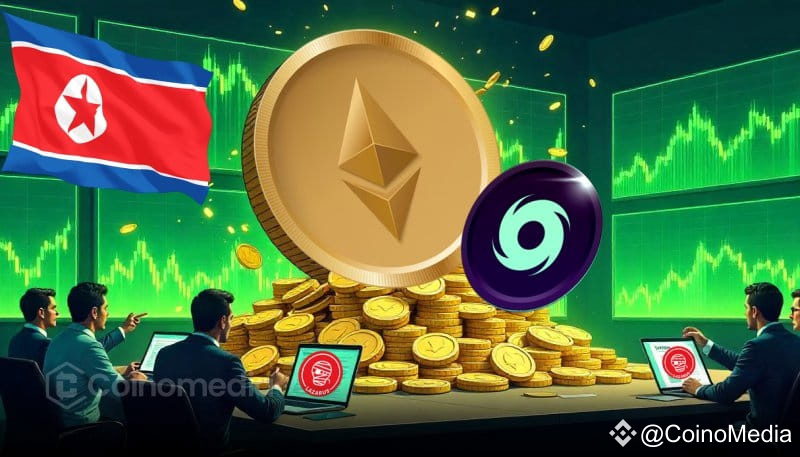 North Korea’s Lazarus Moves $750K ETH to Tornado Cash | CoinoMedia on Binance Square