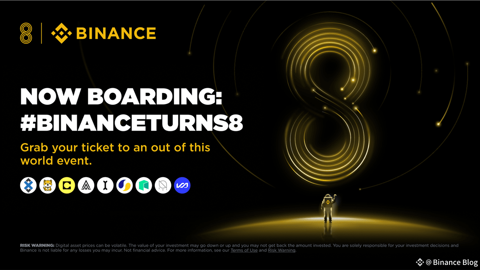 Binance Turns 8: Celebrate Infinity with $2.88M in Rewards! | Binance ...