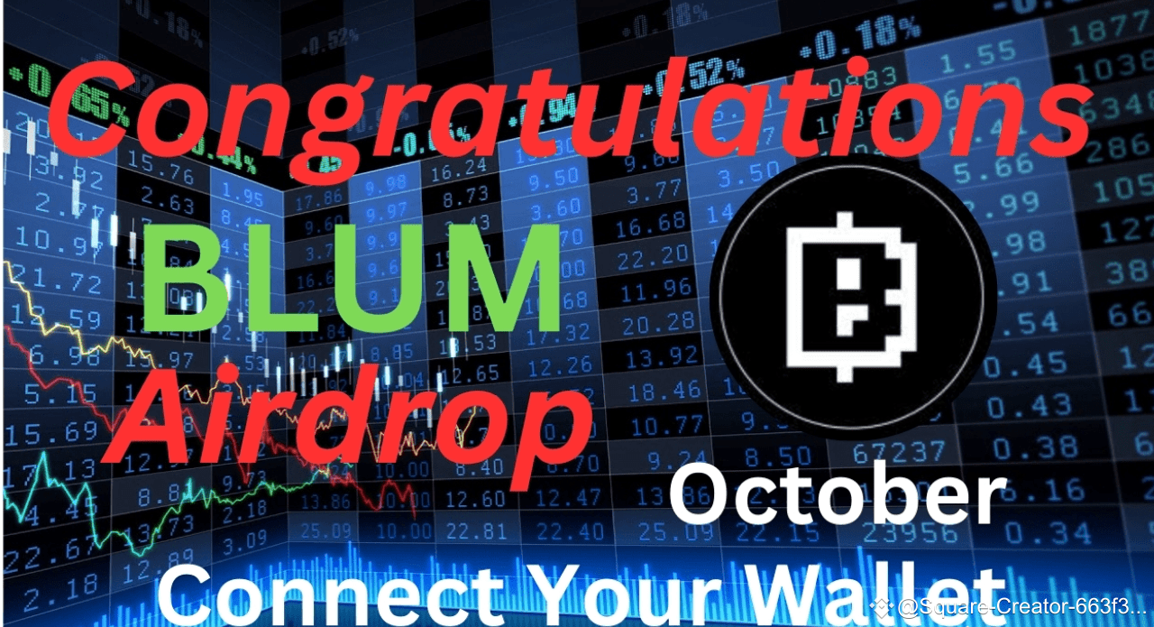 BLUM Airdrop Confirmed: October Opportunity for Crypto and BLUM Lovers ...