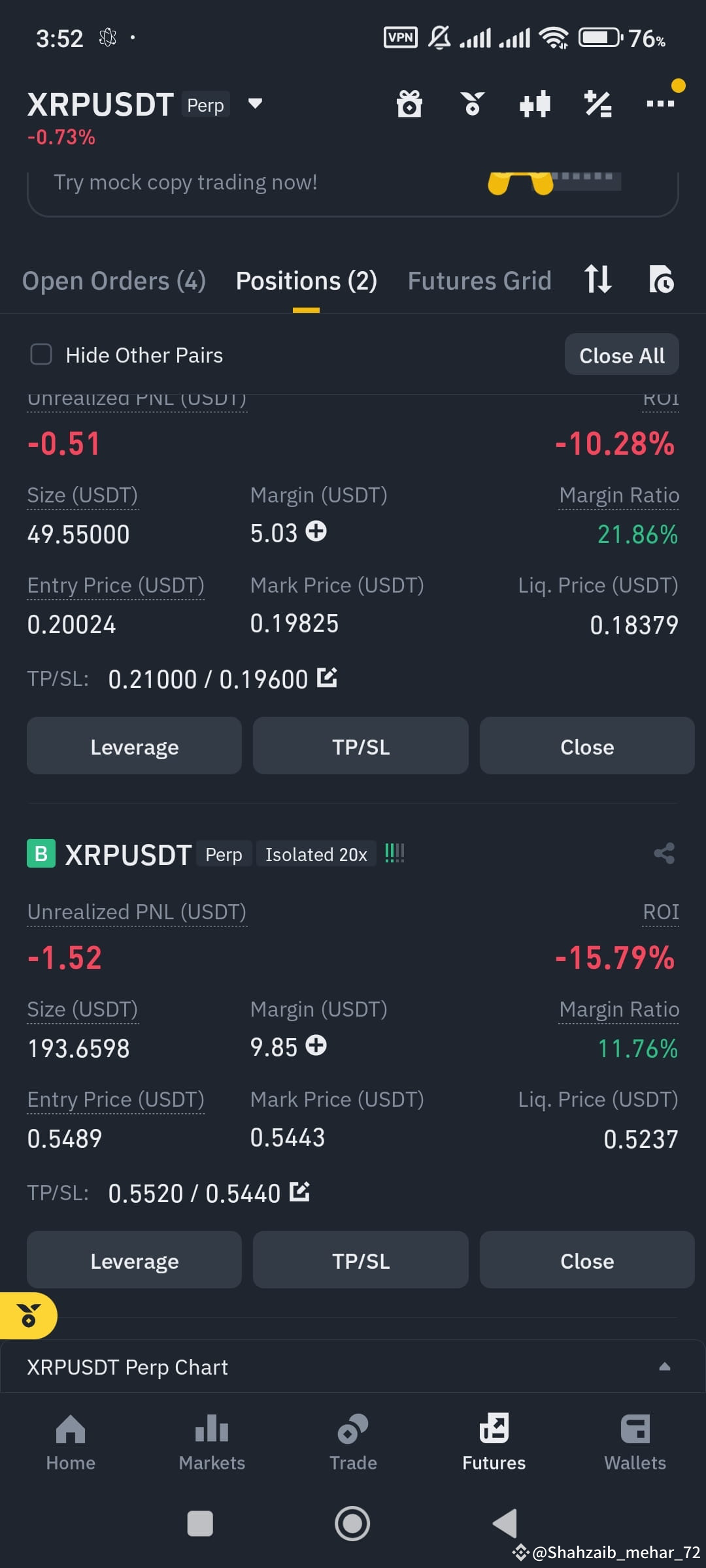 today lose lose lose 3 coins lose 💔😢 | Shahzaib_mehar_72 on Binance Square