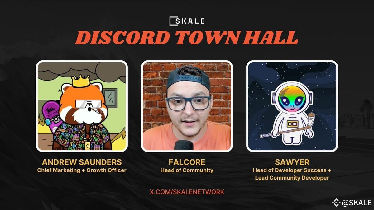 Join us for the SKALE Discord Town Hall, where we’ll dive in | SKALE on ...