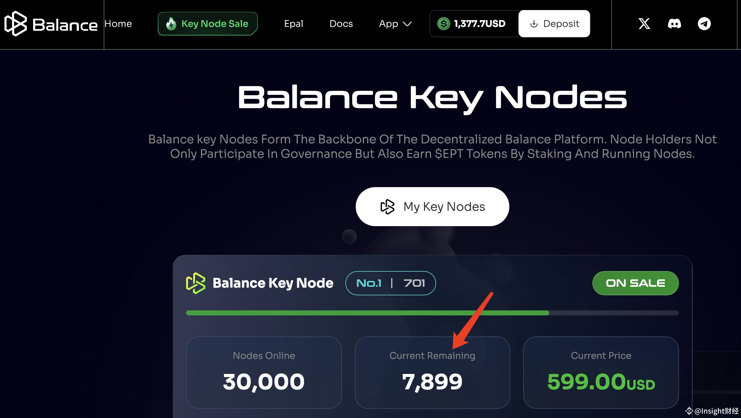The selling speed of the Balance node suddenly became very f | Insight ...