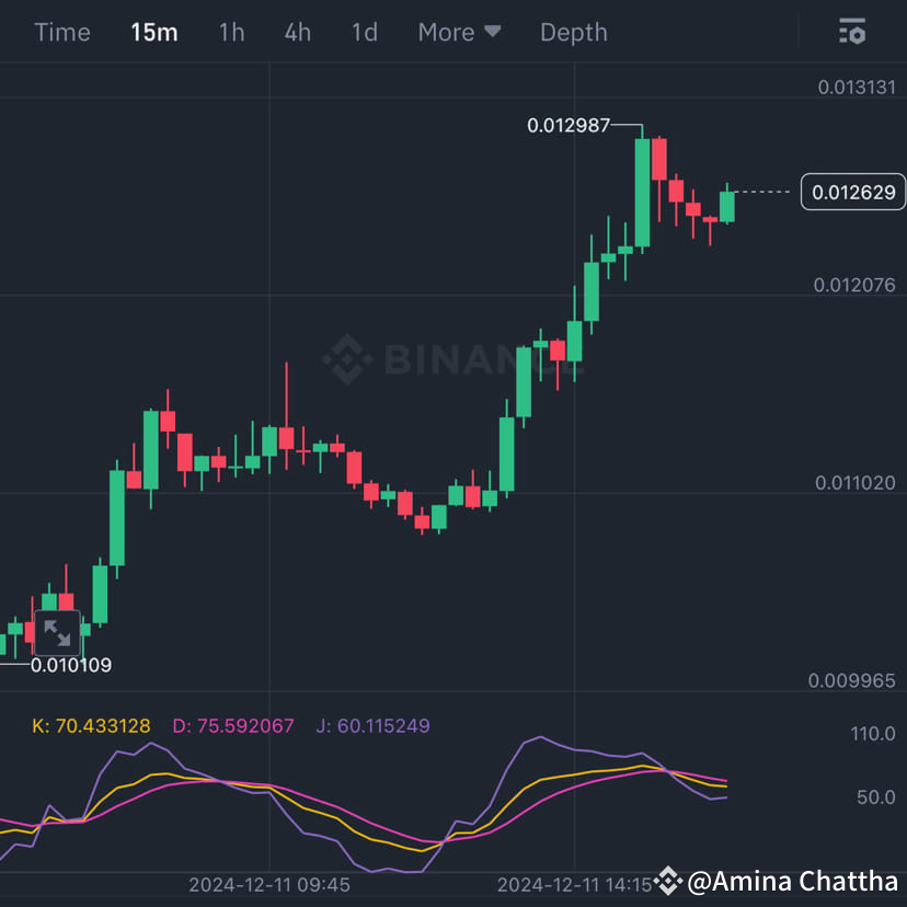 $TURBO Analysis • Current Price: 0.012629 USDT • Support L | Amina Chattha on Binance Square