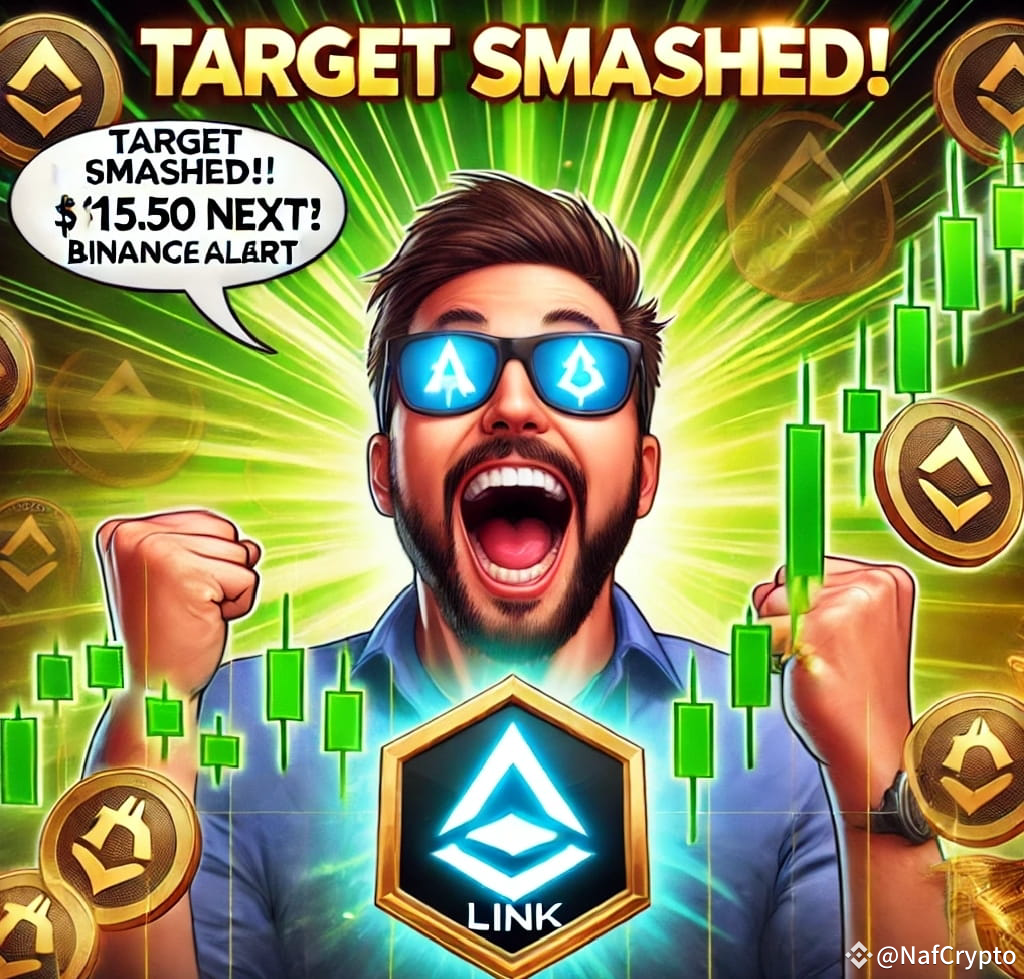 🚀 $LINK TARGET SMASHED – NEXT STOP: $15.50+? 🔥 💥 BOOM! | TradePulseX on ...
