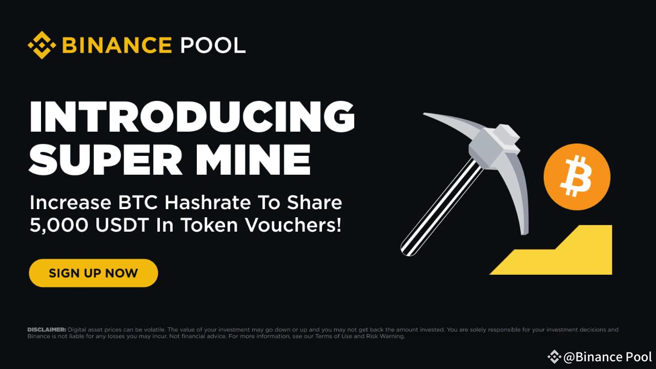 Binance Pool Launches Super Mine Page: Increase BTC Hashrate to Share ...