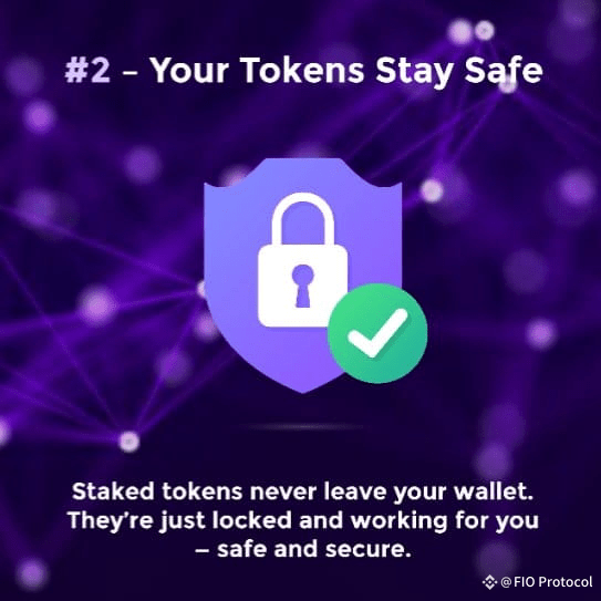 Keep tokens safe in your own | FIO Protocol on Binance Square