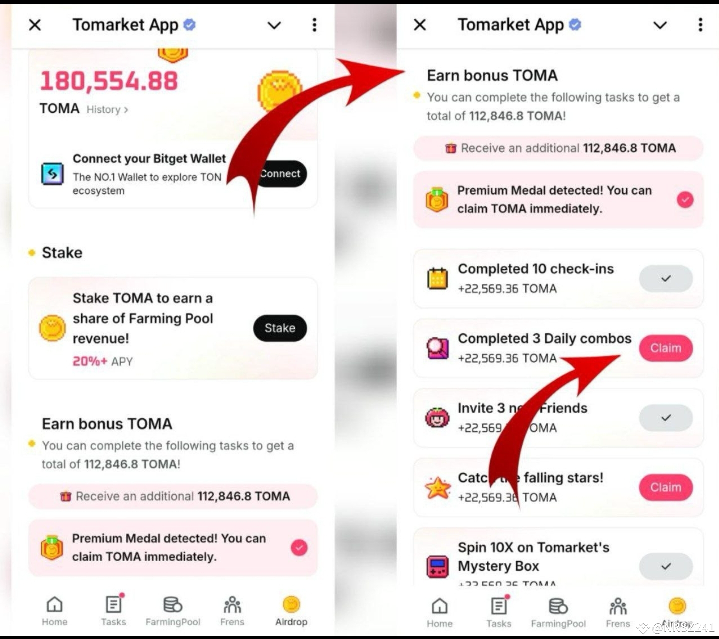 😄 Explore tokens in addition to rewards In addition to th | NRSZ24 on ...