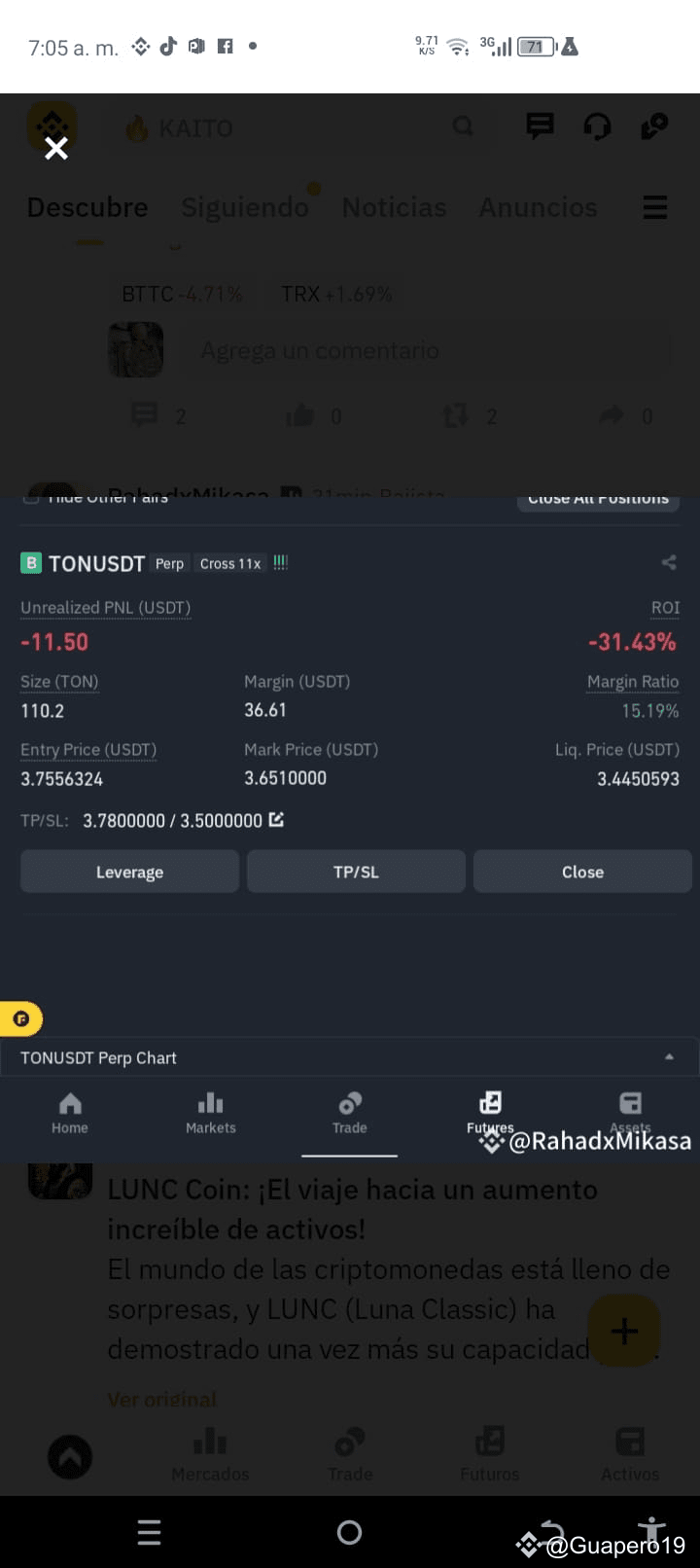 BTTC. Here I show you the real reason why the market is goin ...