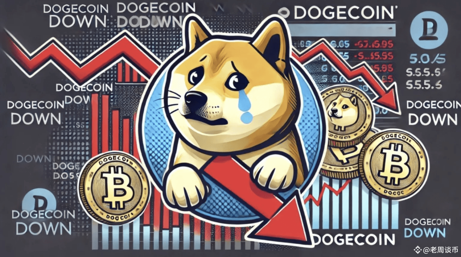 DOGE is hanging by a thread, with 500 million giant whales m | 五竹谈币 on ...