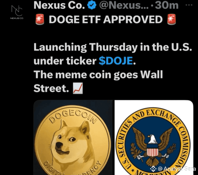 🚨 $DOGE Breaks Into the Big League! 🚨 Dogecoin just got | Analyst Sara ...