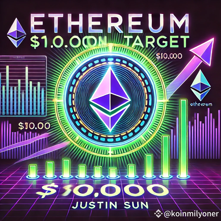 Justin Sun’s Ethereum Price Strategy: $10,000 Target TRON i ...