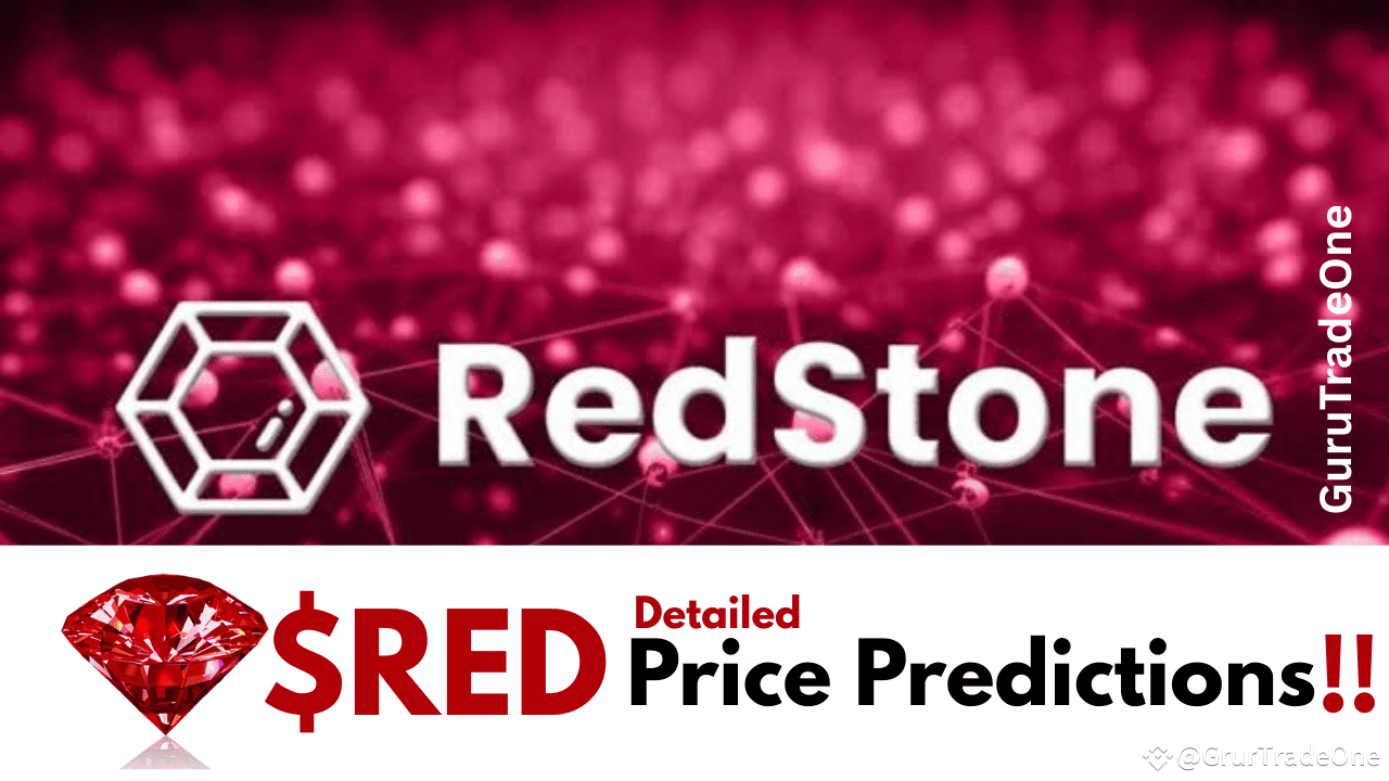 🔥 RedStone ( #RED ) – The Future of AI-Powered Oracles? 🤖 | GrurTradeOne on Binance Square