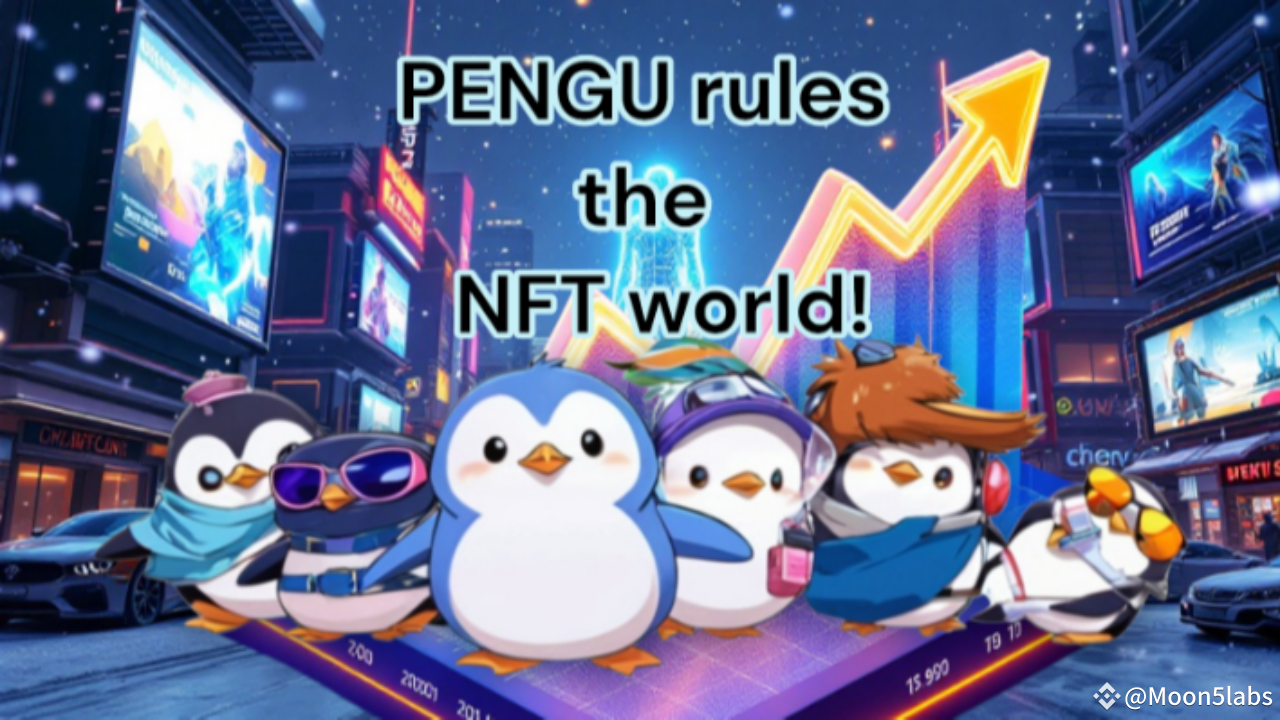 PENGU Dominates NFT Social Activity with 1 Million Interactions; ME ...