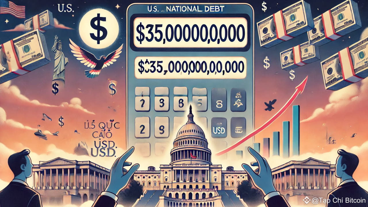 US national debt hits all-time high of over $35 trillion, could BTC be ...