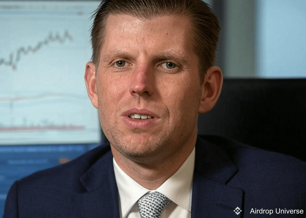 🚀 Eric Trump hints at RWA and financial revolution! ️ Son | Airdrop Universe on Binance Square