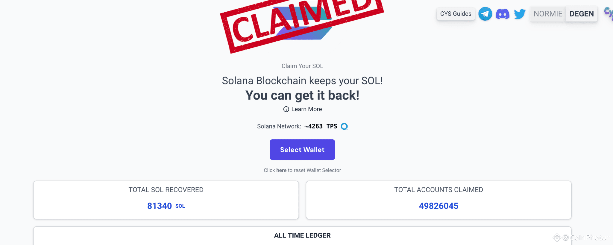🪙 How to Claim Your SOL on claimyoursol.com Using a Wallet | CoinPhoton ...