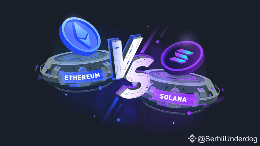 Solana vs. Ethereum: Who Wins the Decentralization Race? ⚡️ | SerhiiUnderdog on Binance Square