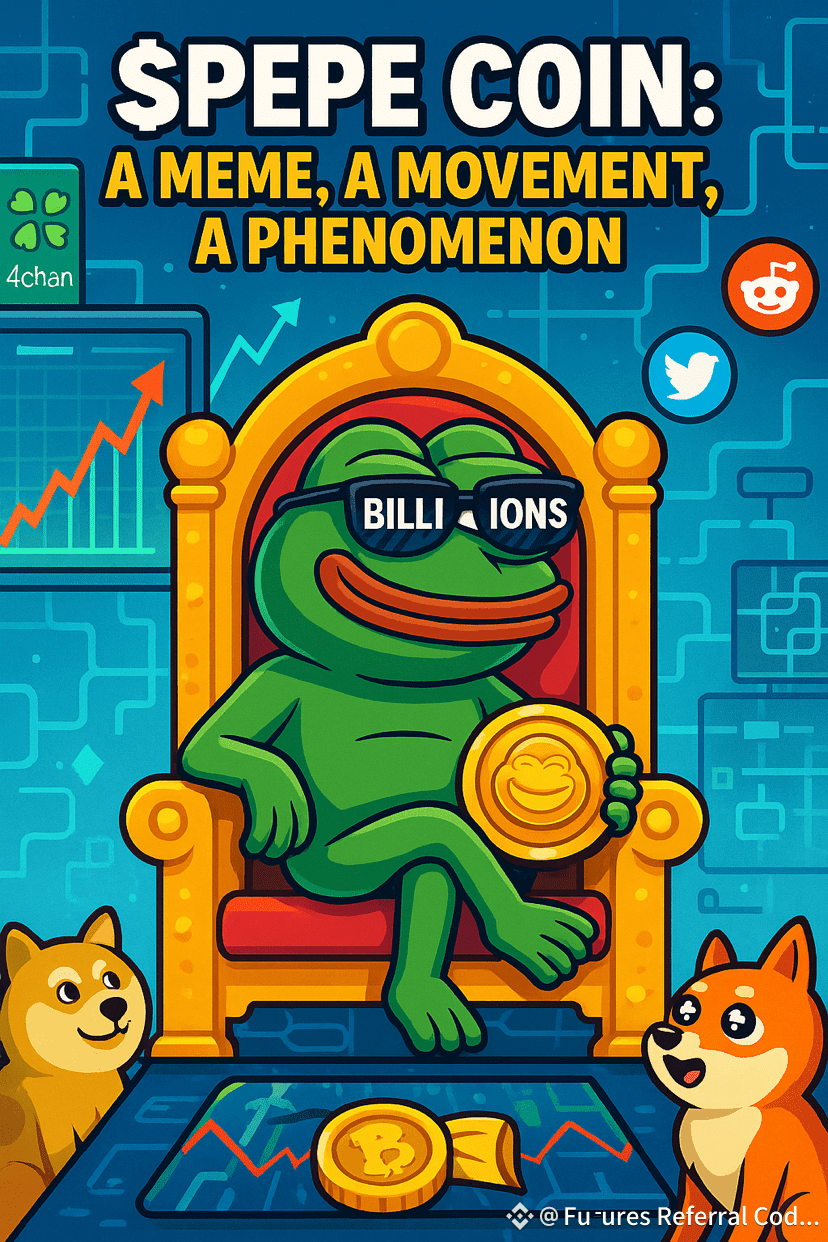 $PEPE Coin: The Story of a Frog Turned Crypto! The crypto w | Futures ...