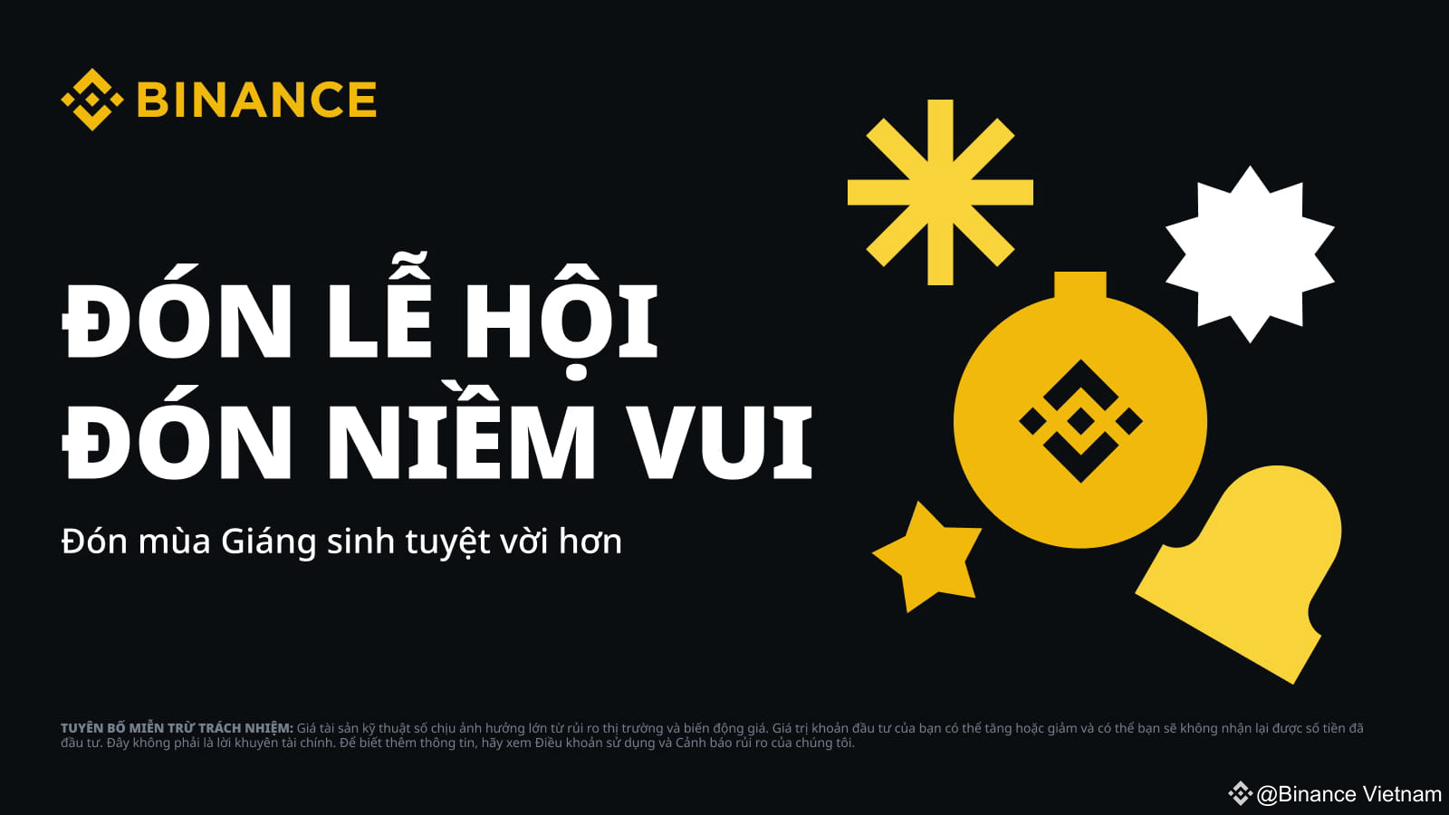 Mùa lễ tràn ngập quà và sự kiện - #BinanceSeason chính thức | Binance Vietnam trên Binance Square