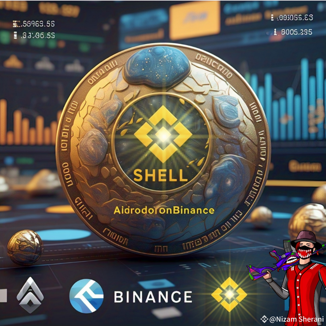 #SHELLAirdropOnBinance A "SHELL Airdrop on Binance" likely | Nizam ...
