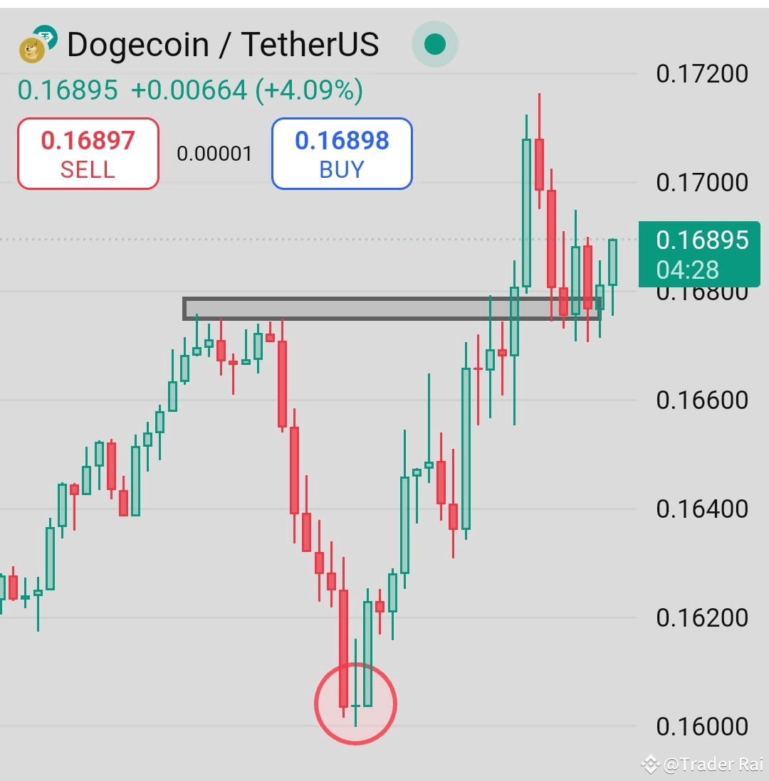 $DOGE – Target Hit from the Bottom, Another Clean Win! D | Trader Rai ...