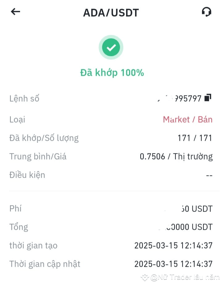 $ADA $BTC $BERA The market is worried about cashing out to | Nữ Trader ...