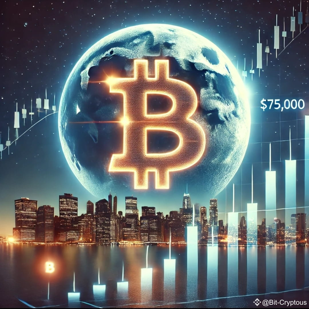 Bitcoin is rushing to $75,000 and beyond: BTC's three-week w | GlowDesk on Binance Square