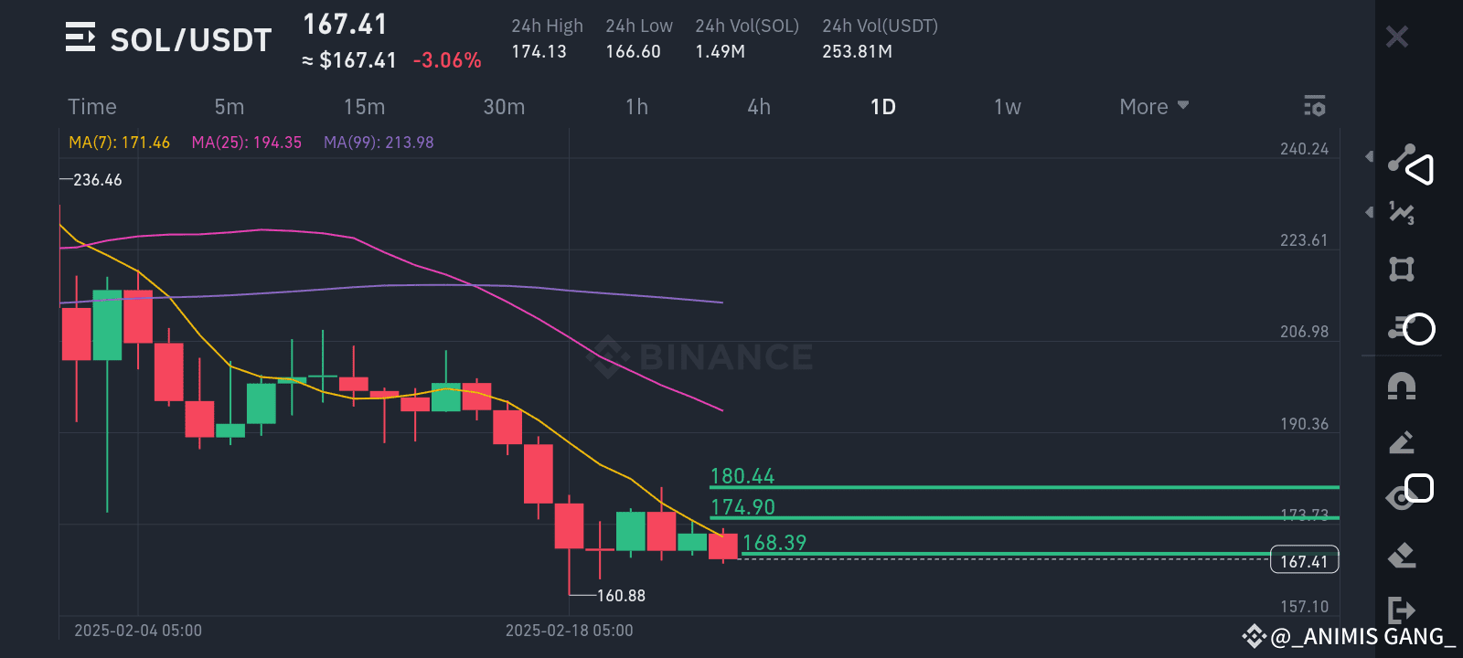 🚨 SOLANA (SOL) PUMP ALERT! 🚨 🔥 $SOL is gearing up for a | _ANIMIS GANG_ on Binance Square