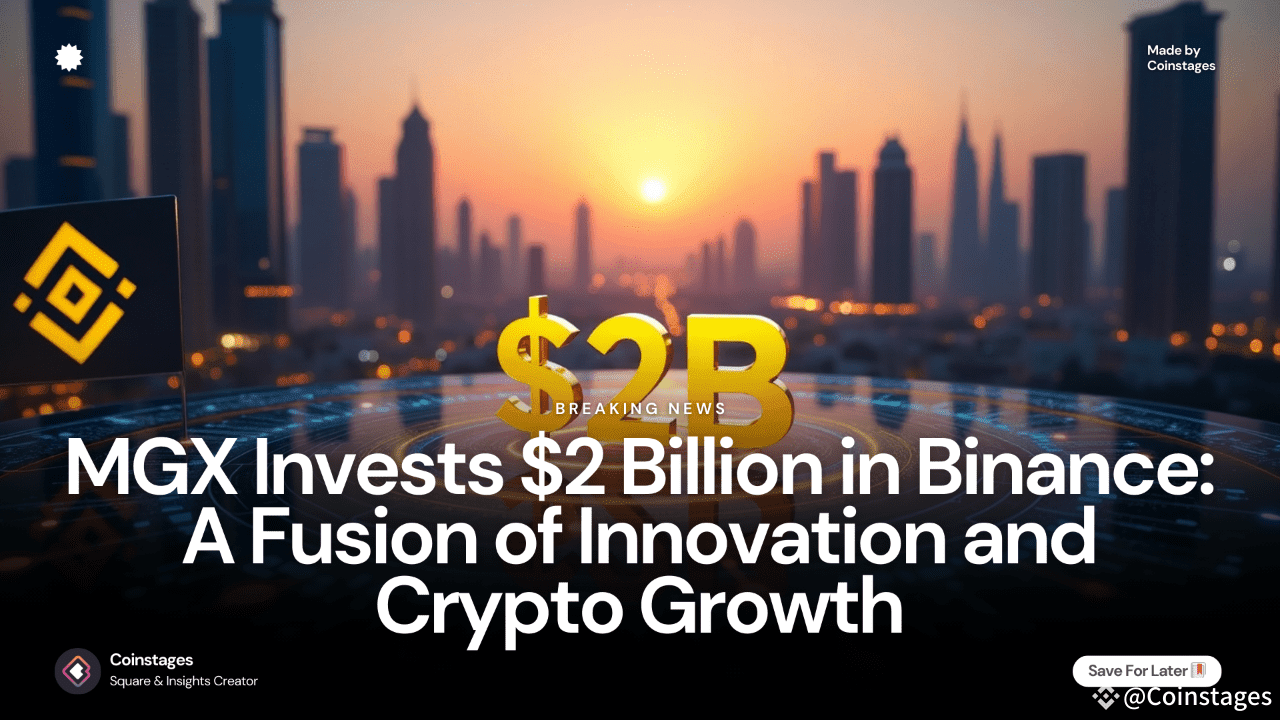 Abu Dhabi’s MGX Invests $2 Billion in Binance, Boosting Crypto Exchange ...