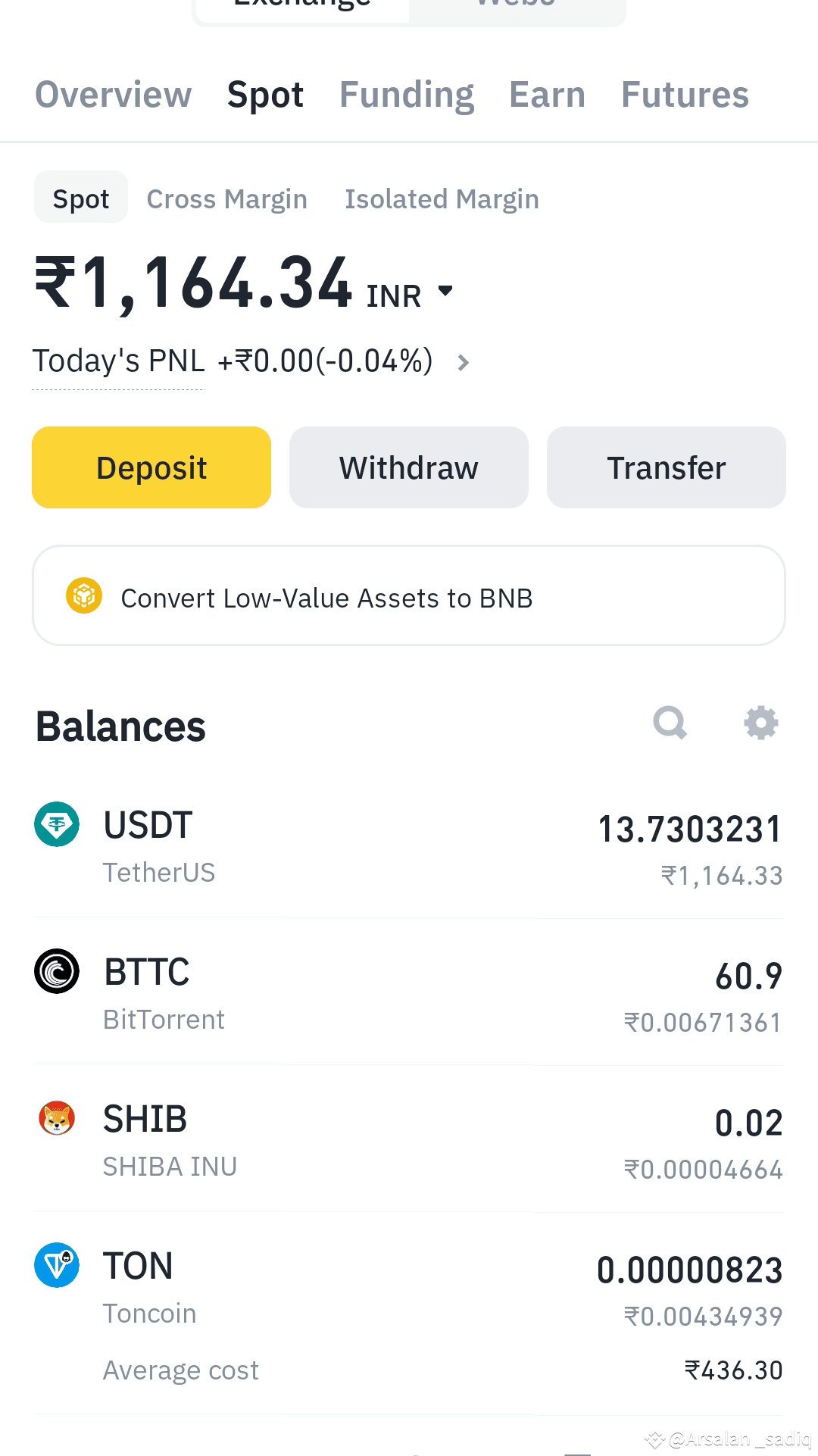 FOLLOW AND COMMENT YOUR BINANCE ID FOR USDT $USDC $BNB #Bin | Arsalan ...