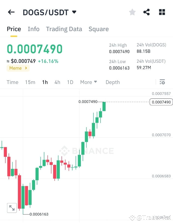 🐕 $DOGS - Price Update on Binance! 🐕🐕🐕🐕🐕🐕🐕🐕🐕🐕🐕 | Trader Rai on Binance Square