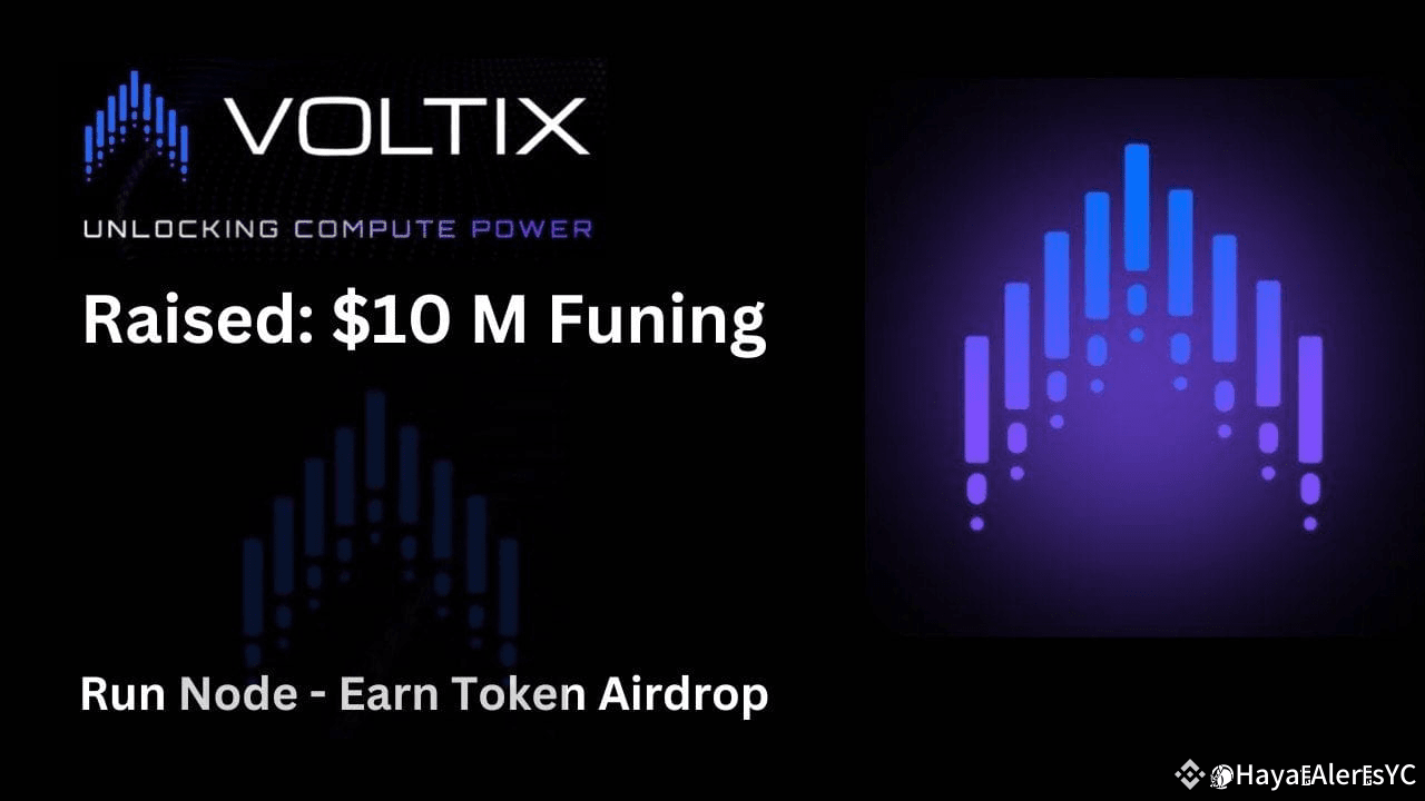 VOLTIX [NEW DEPIN/NODE AIRDROP] • Cost: FREE ⛏️ START HER | HayatAlertsYC on Binance Square