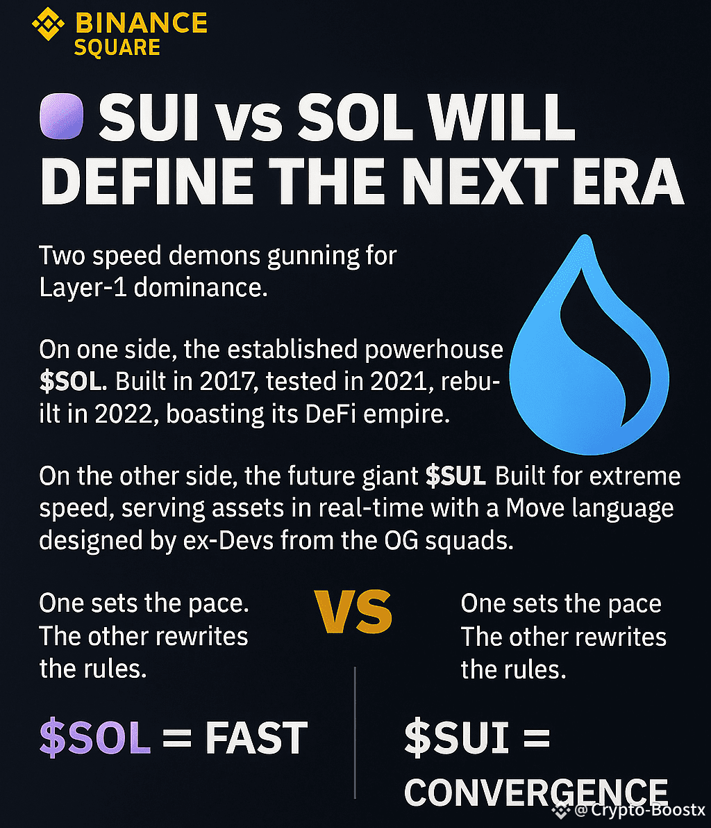 🚨 SUI vs SOL — The Battle That Will Define 2025 🚨 Every | Crypto-Boostx ...