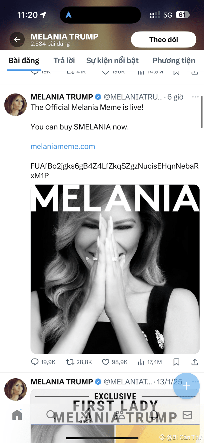 End of the shill meme president. Now it's the shill meme pre | Bi Cần ...