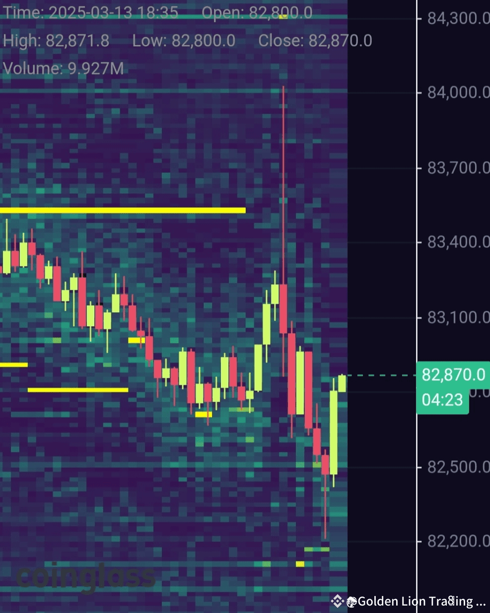 BTC Liquidity & Heatmap Analysis – March 2025 Bitcoin's | Golden Lion ...