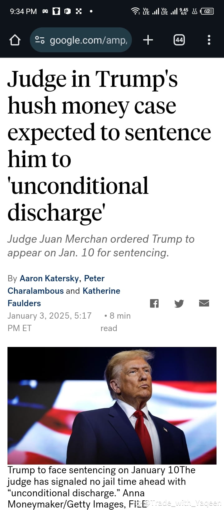 #TRUMP will be unconditional discharge which will put impact | ELARA01 ...