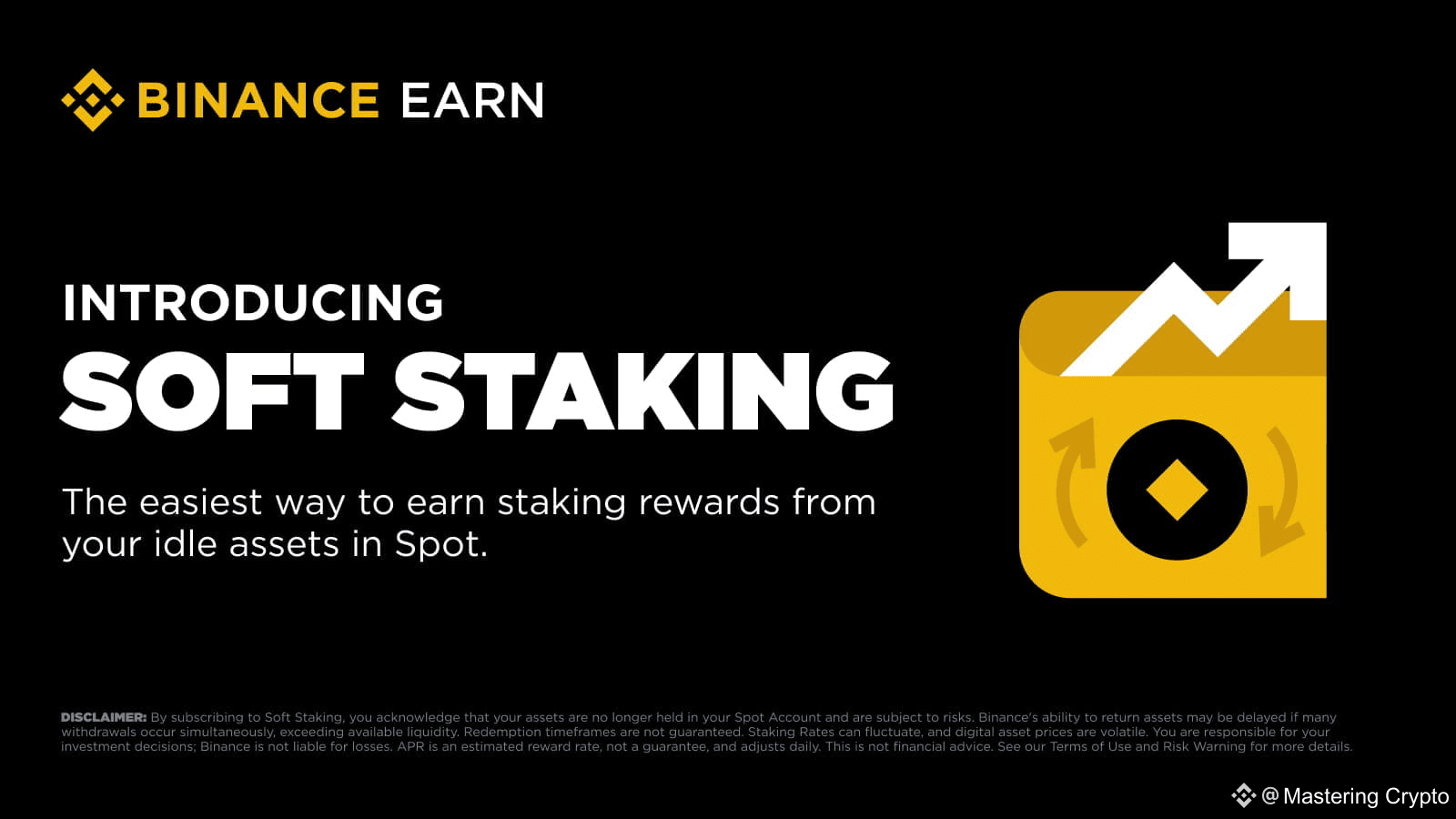 Binance Introduces Soft Staking: Earn Rewards with Full Flex | Mastering Crypto on Binance Square