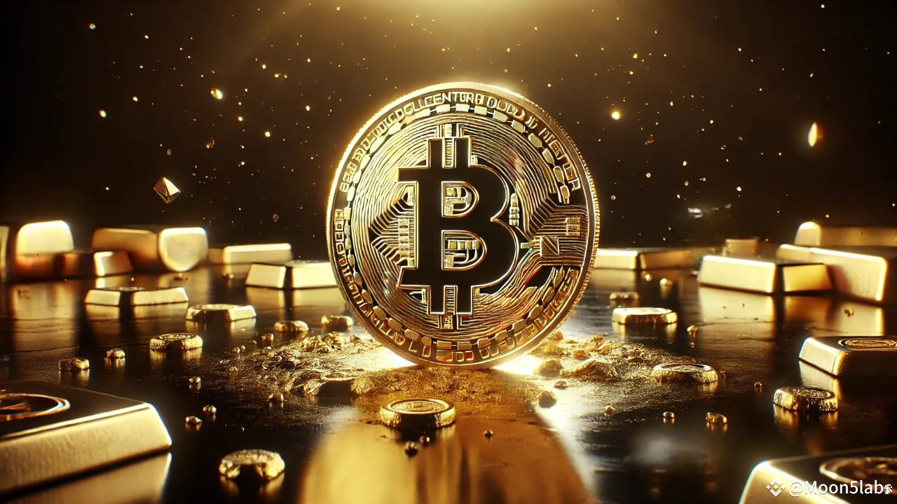 Bitcoin Network Activity Drops as Gold Continues to Rise | Moon5labs on ...