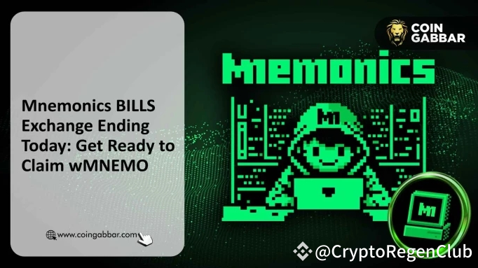 El Airdrop de Mnemonics y el Intercambio de BILLS Terminan el 9 de Nov ...