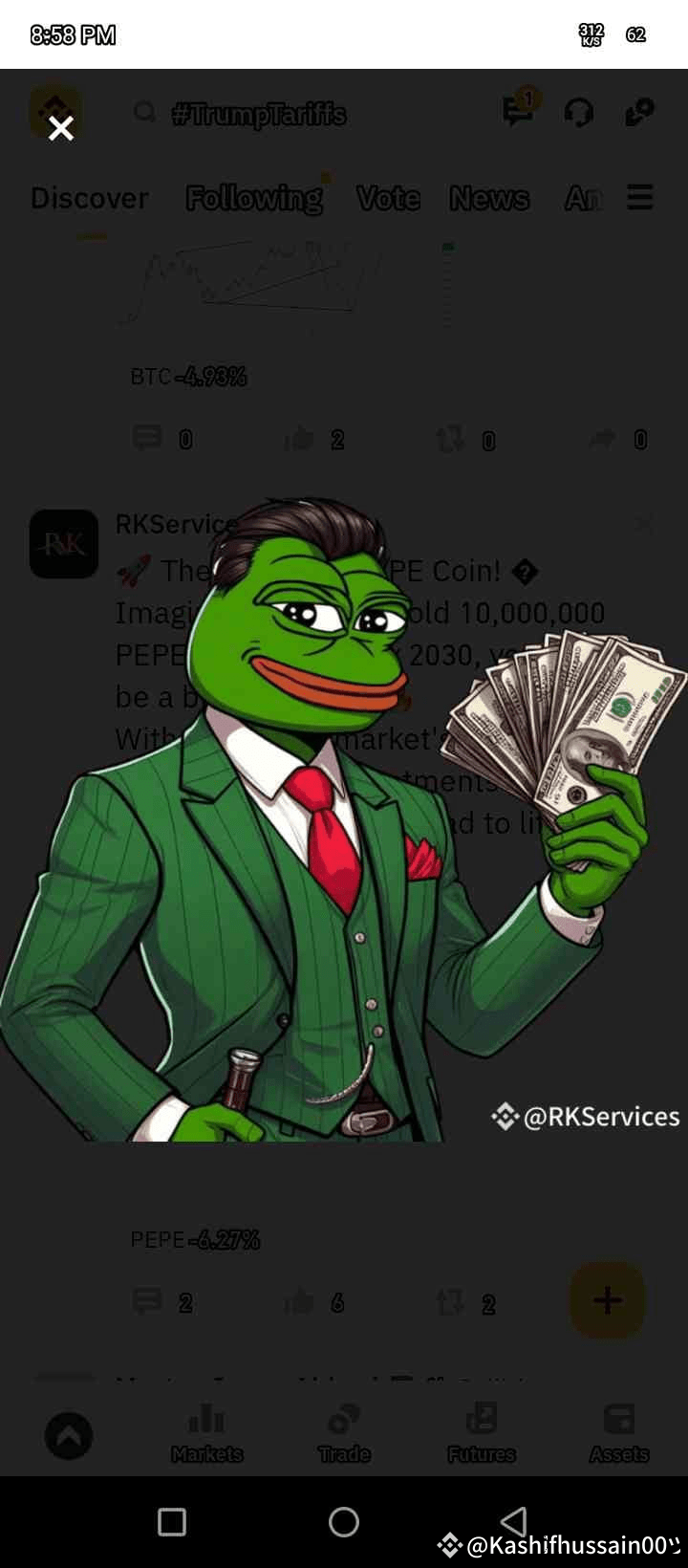 Is PEPE about to jump?! 🚀 PEPE 0.00000714 -3.51% 💡 Quick t ...