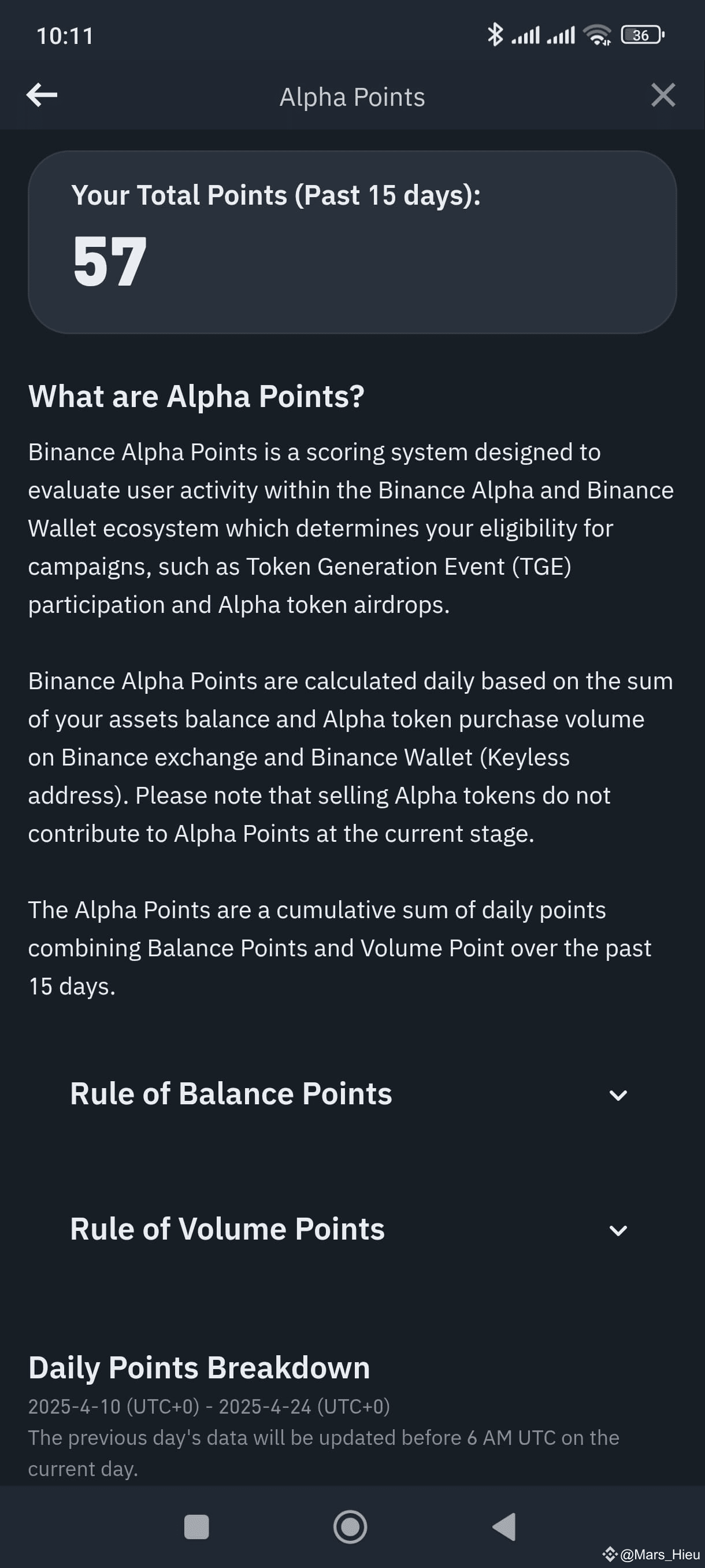 It's the alpha point. So we have to trade to receive #IDO a | Mars_Hieu ...