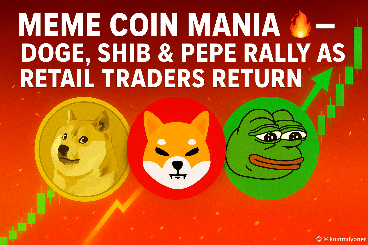 Meme Coin Mania 🐶🔥 — $DOGE , $SHIB & $PEPE Rally as Re | koinmilyoner ...