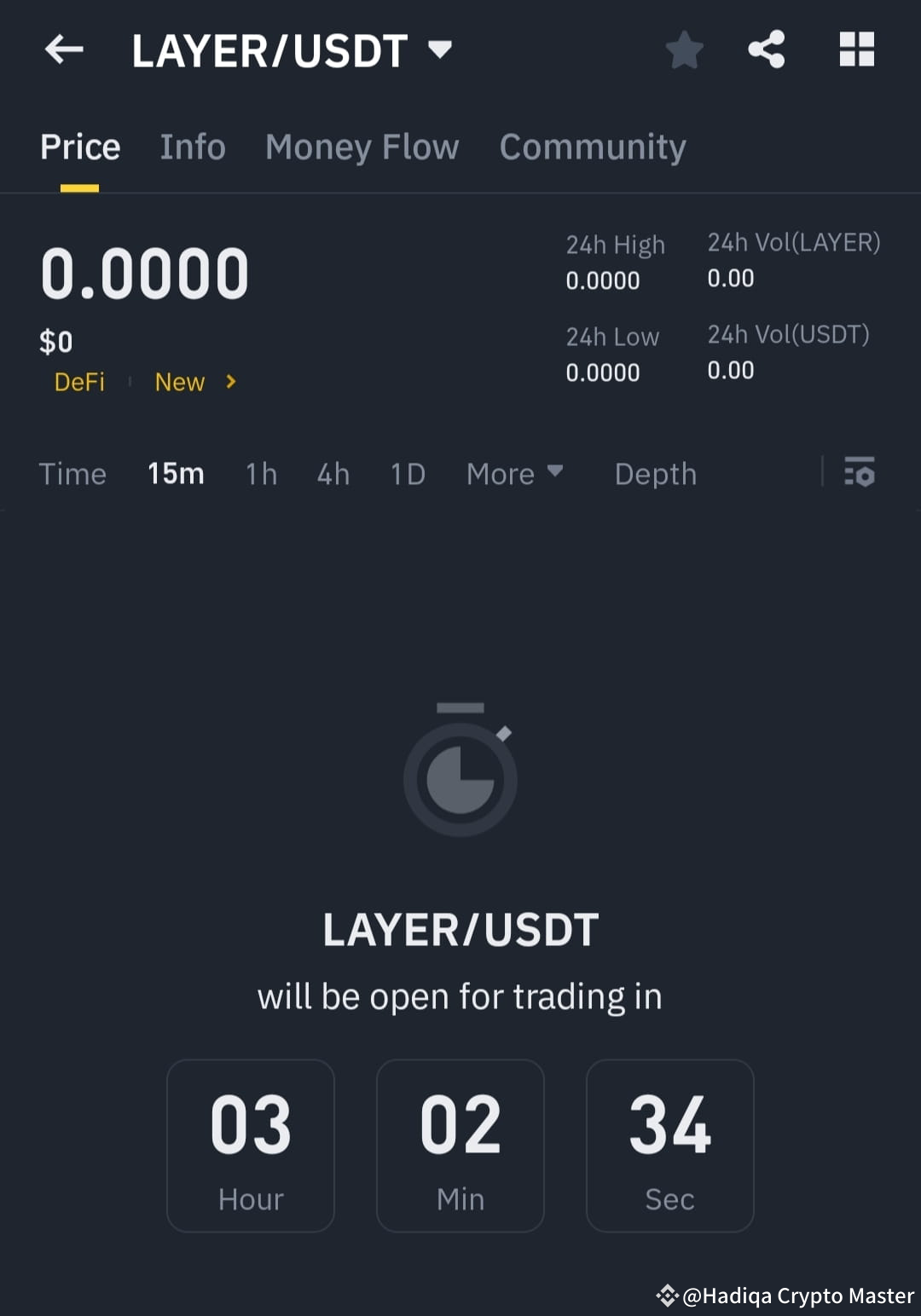 🚀 $LAYER /USDT Trading Launch: A High-Potential Opportunity | Hadiqa Crypto Master on Binance Square