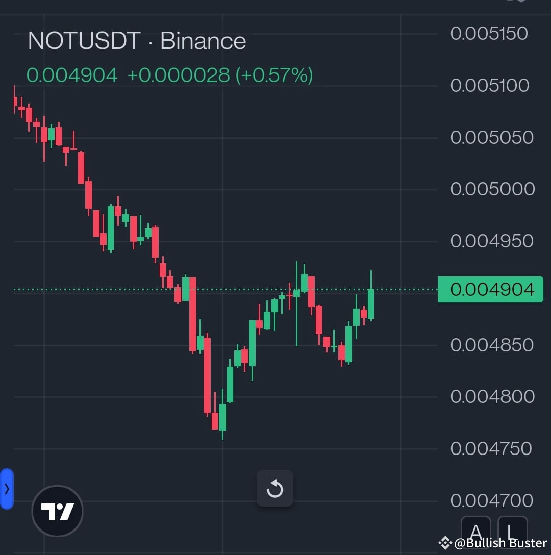 🚨 $NOT /USDT Bull Run Alert! 🚨 🔥 Bullish Zone Start – En | Bullish Buster on Binance Square